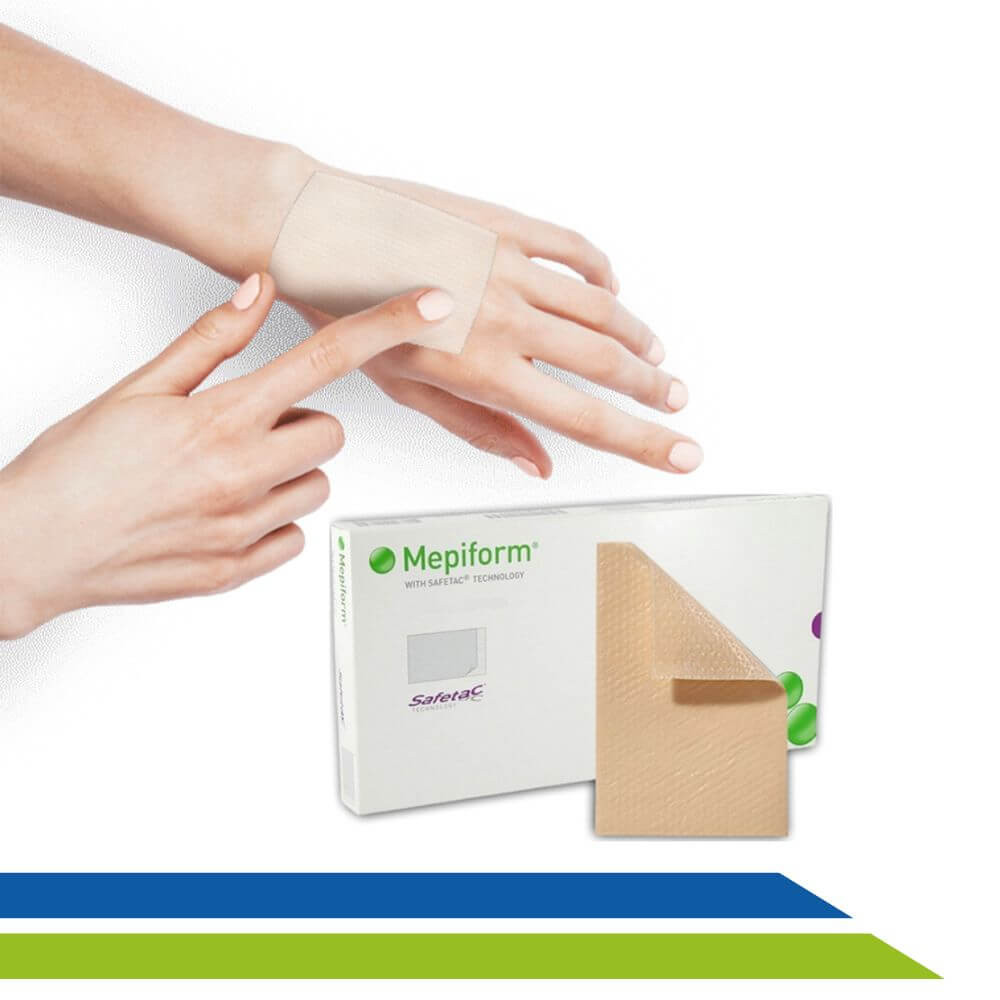 Lamina em gel de silicone MEPIFORM 5x7,5 cm| Ada Medical