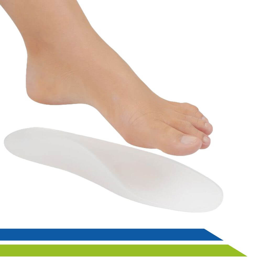 Palmilha de Silicone com Arco Terapêutico Siligel Ortho Pauher