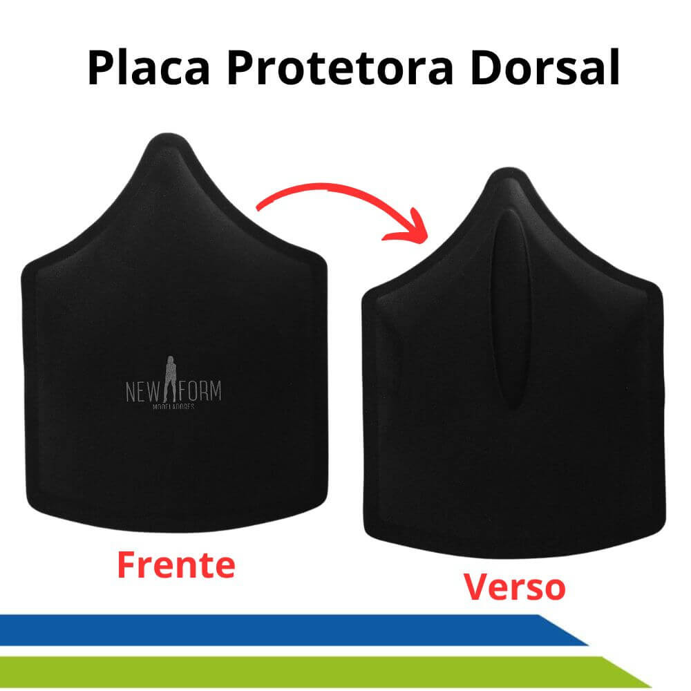 Kit Placas Pós-cirúrgicas Simi Rígidas Abdominal Laterais e Costas New Form