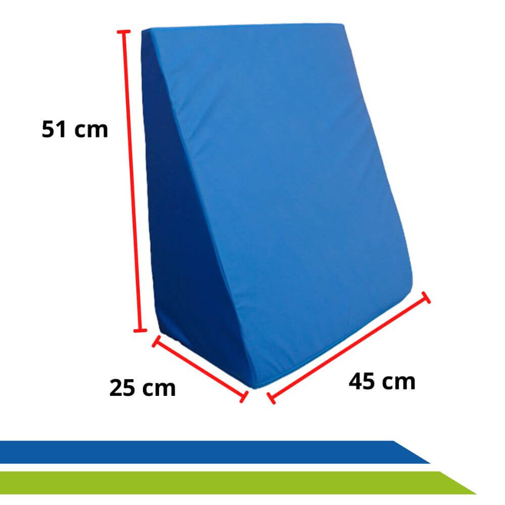 Travesseiro Triangular Encosto Pós-Cirúrgico Antirrefluxo com Capa ...