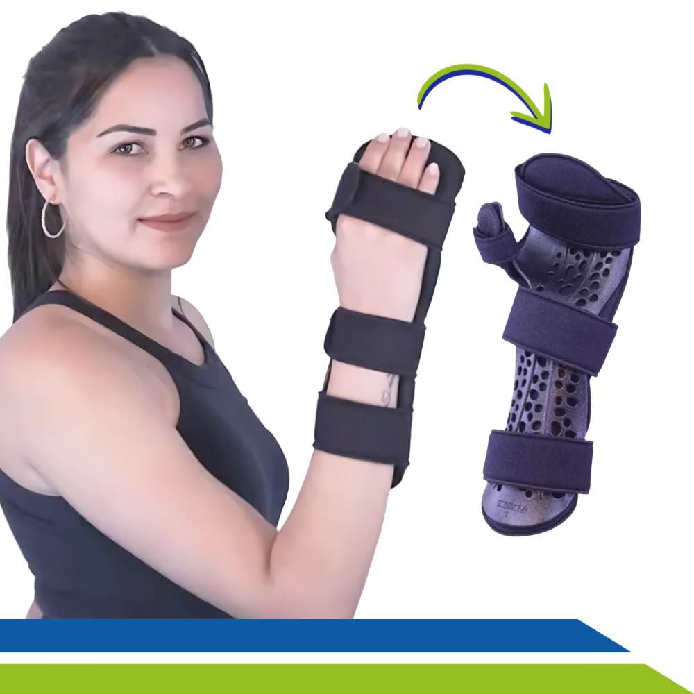 Órtese Tala Rígida Mão Antebraço Punho Sequela AVC Artrite UN Dilepé