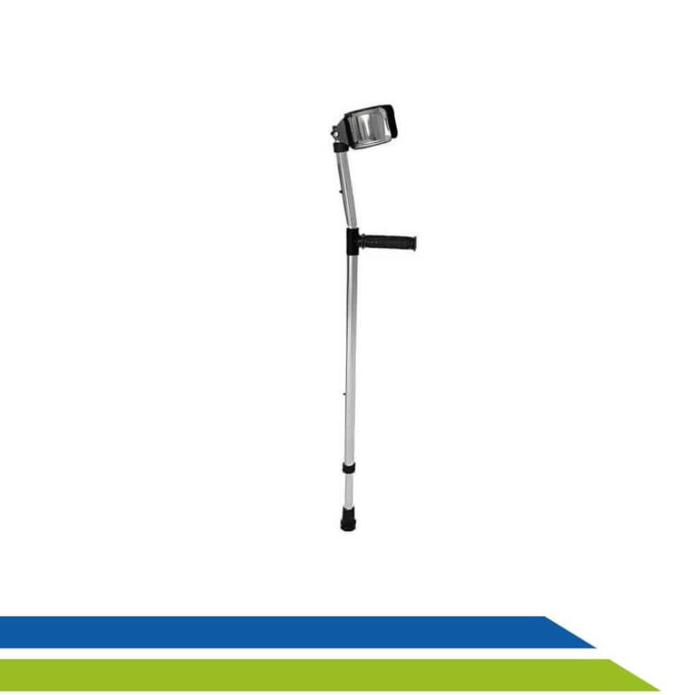 Muleta Canadense Indaiá Articulada em Alumínio c/ Braçadeira em ...