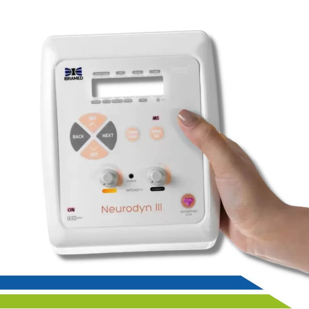 Neurodyn III Tens Fes Portátil com 2 Canais Ibramed | Ada Medical